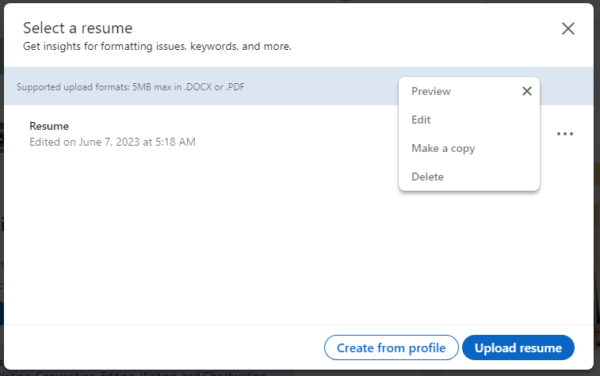 How To Delete Resume From LinkedIn? - CareerBands