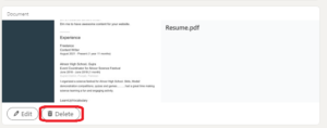 How To Delete Resume From LinkedIn? - CareerBands