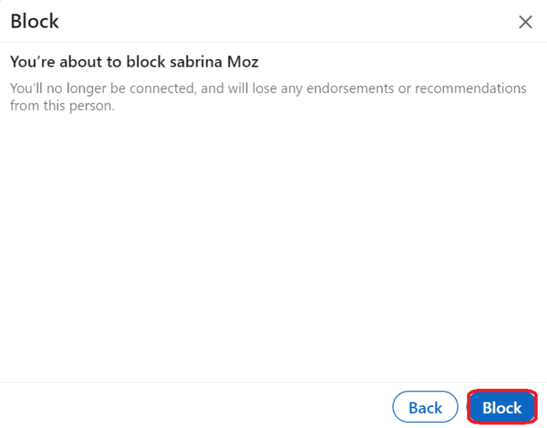 Managing Your Connections Effectively by Blocking and Unblocking ...