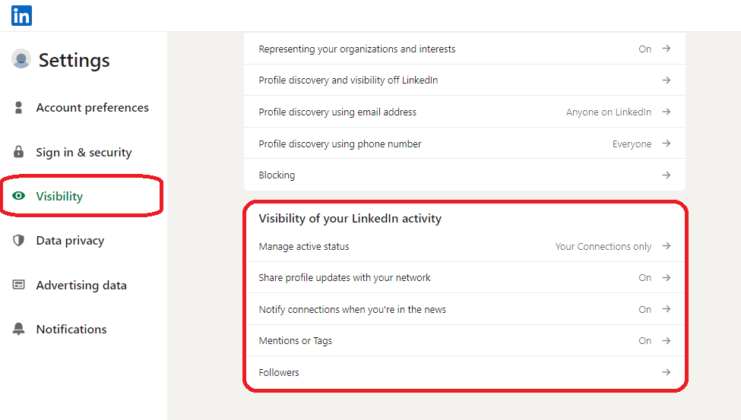 How To Hide Your Linkedin Profile From Everyone Careerbands